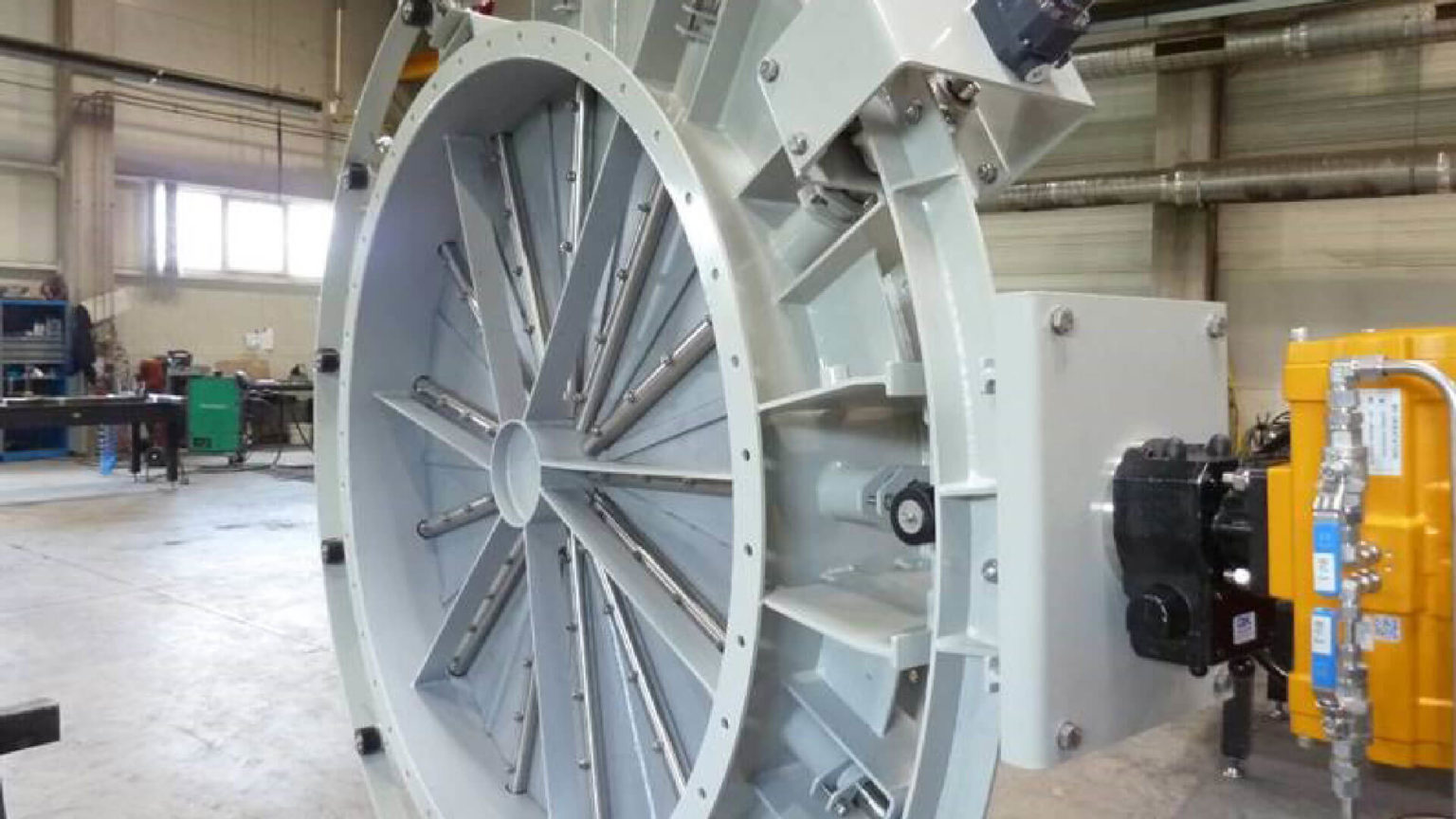 IVC Dampers - Damper Technology Ltd - Inlet Vane Control Dampers