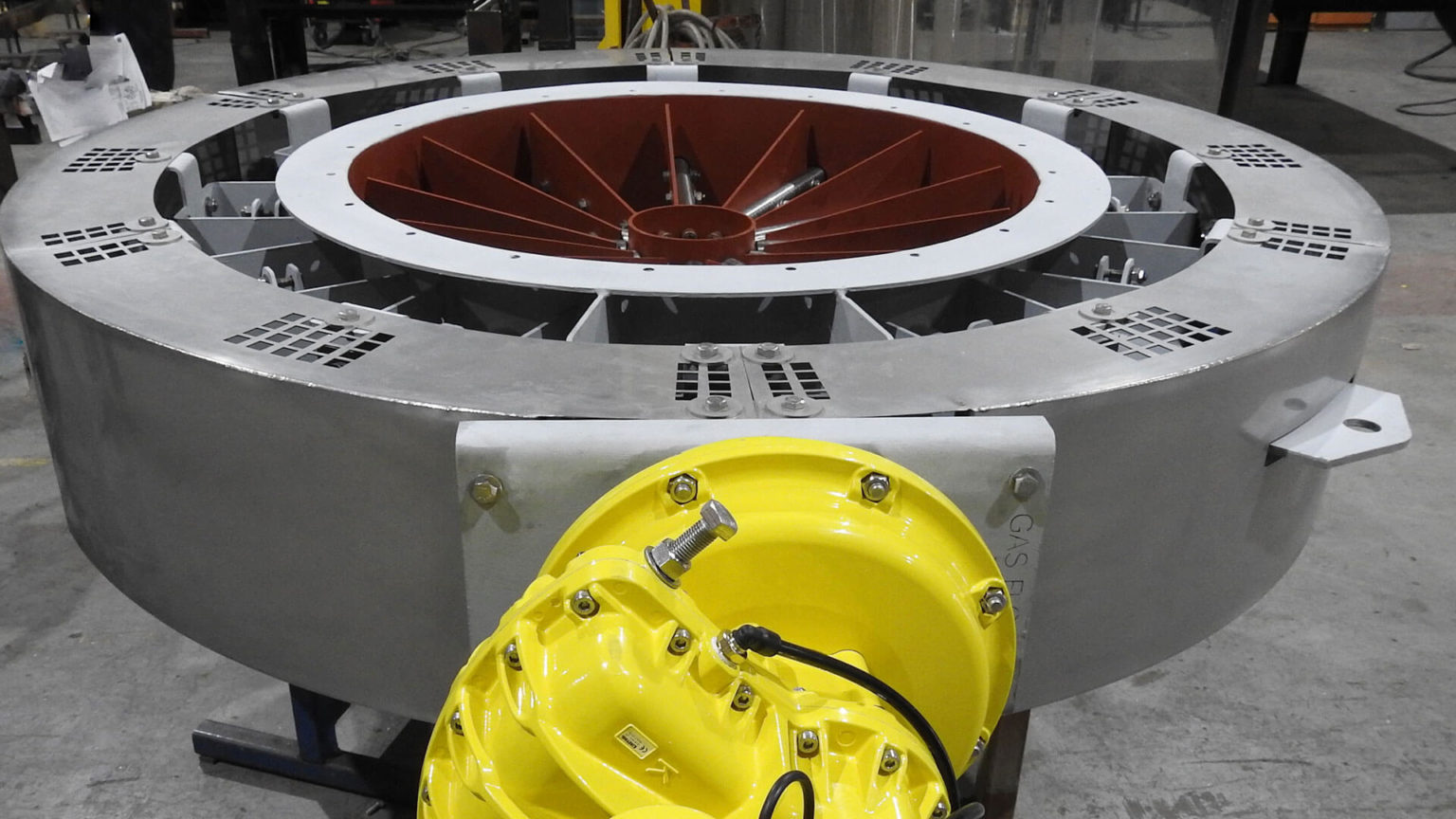 IVC Dampers - Damper Technology Ltd - Inlet Vane Control Dampers